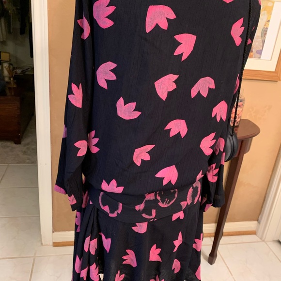 Carole Little | Dresses | Carol Llittle Rare Vintage The5wrap Hip Dress ...